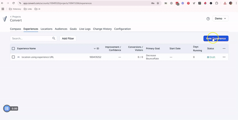 Creating Effective Experiences: A Guide to Location Setup