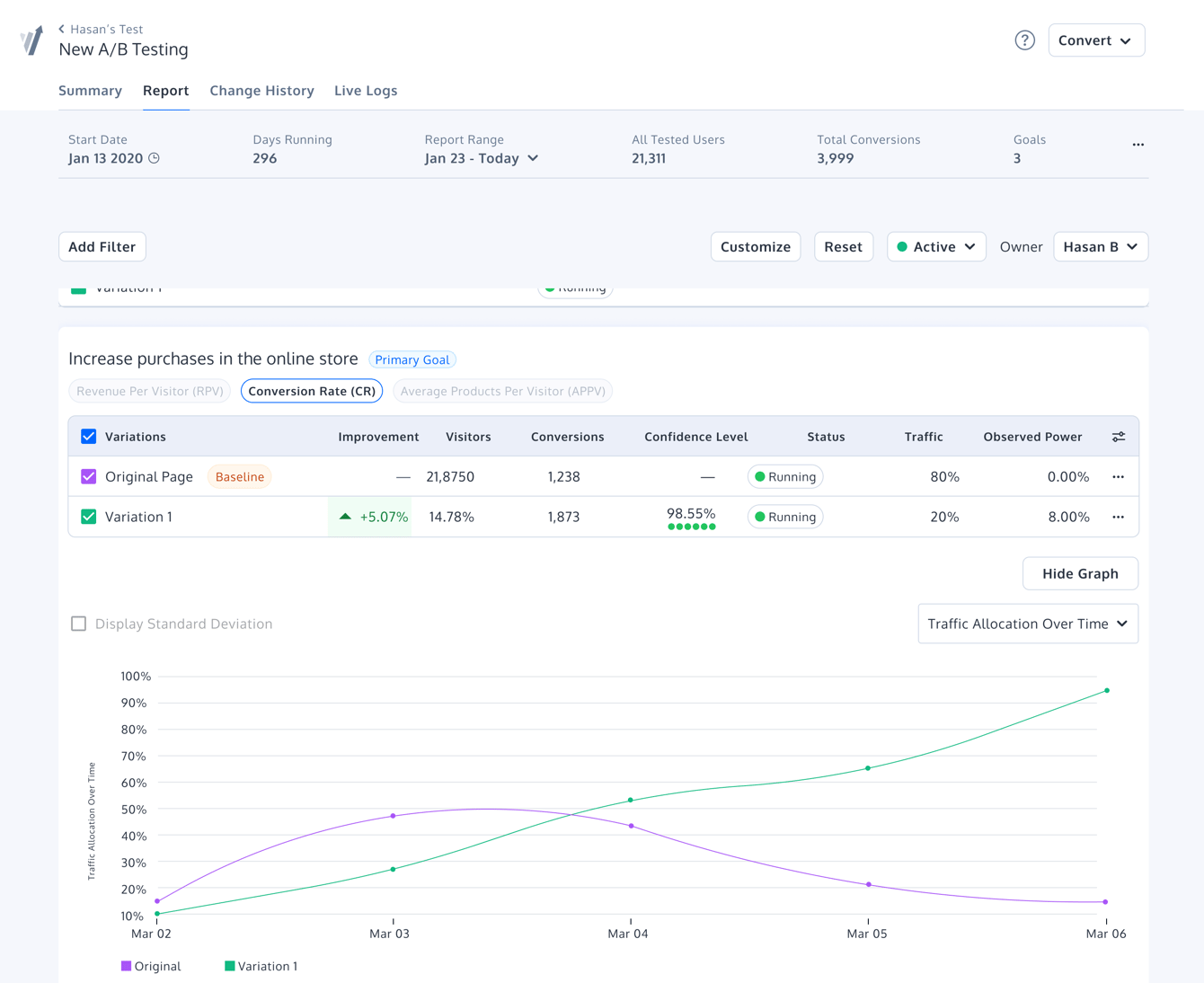 Multi-Armed Bandit (MAB) & Auto-Allocation in Convert