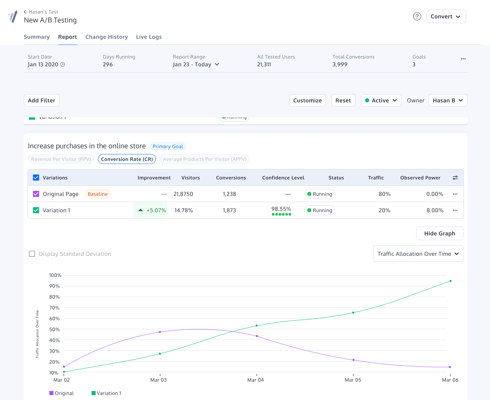 Multi-Armed Bandit (MAB) & Auto-Allocation in Convert
