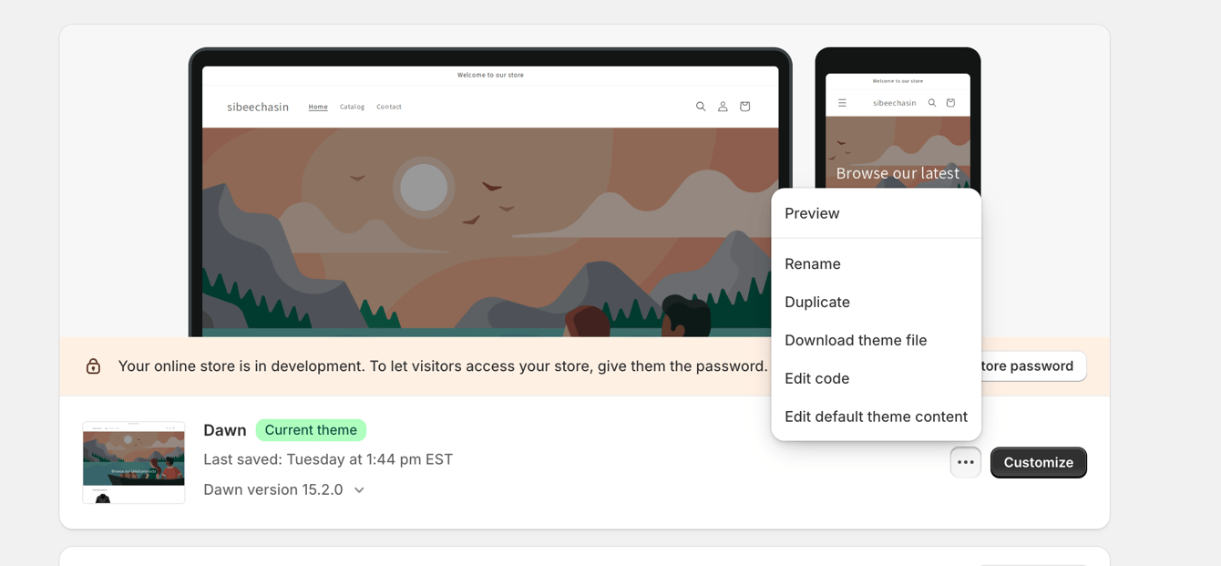 Convert Shopify Manual Integration