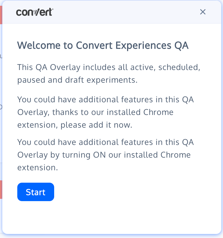 QA Overlay Widget User Guide