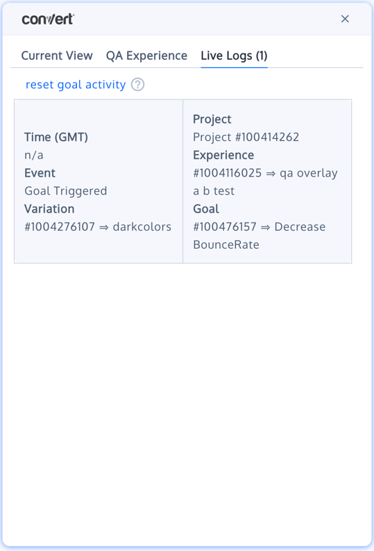 QA Overlay Widget User Guide
