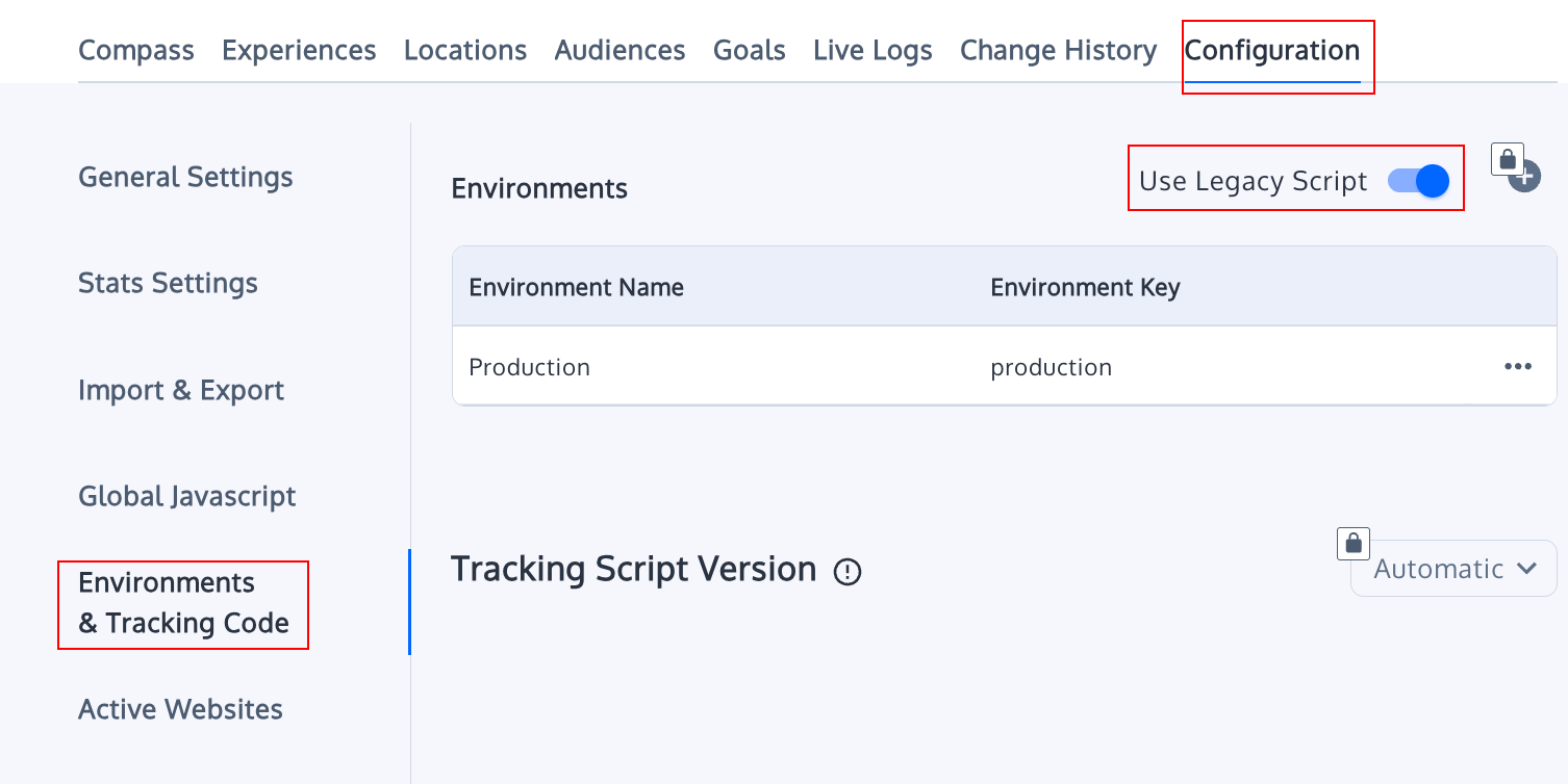 Migrate from the Legacy Tracking Script to the New Tracking Script ...