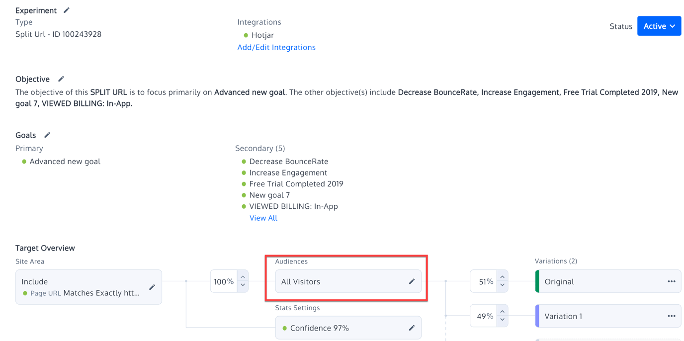 Set Up Your First Split URL Experiment